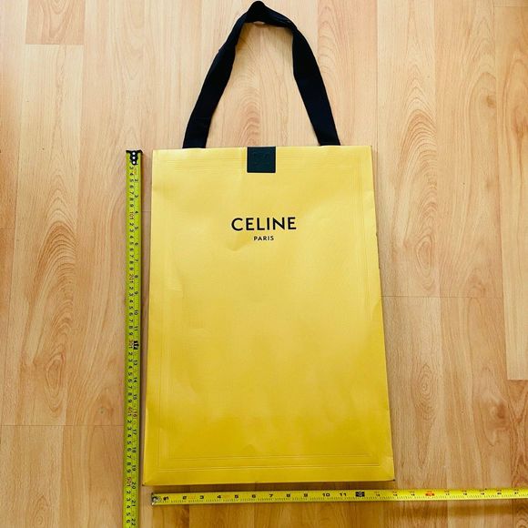 Party Supplies | Celine Paper Shopping Bag Gold 196 X 1375 X 7 | Poshmark